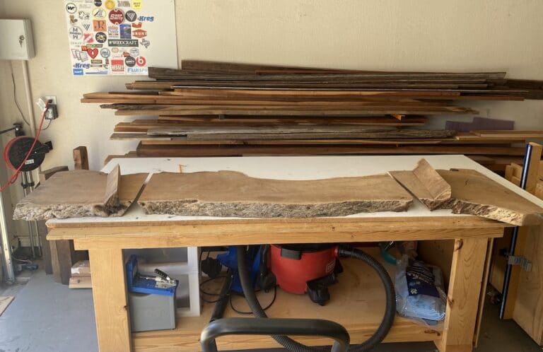 How to Make a Live Edge Waterfall Bench in 6 Steps