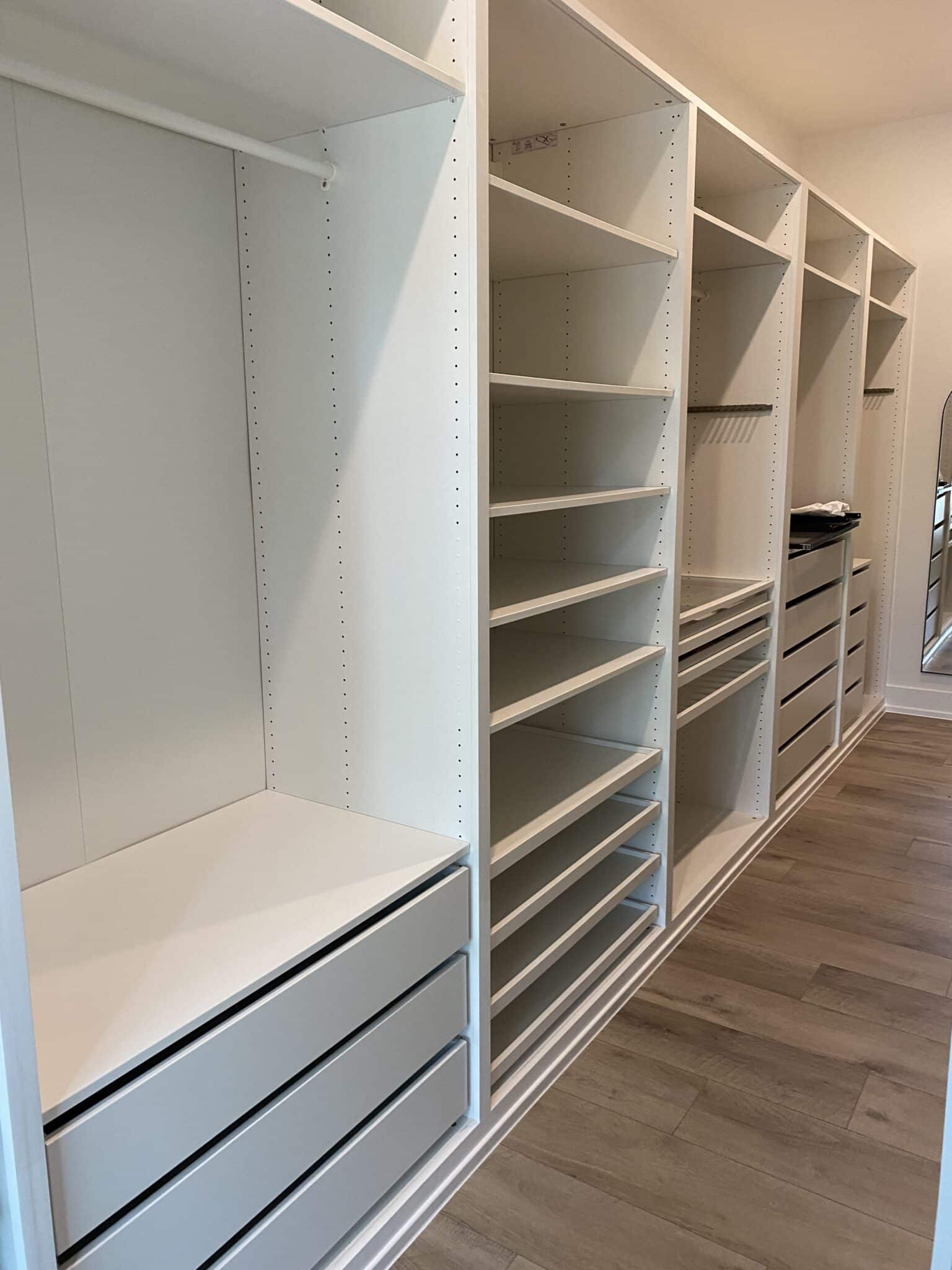 How to Build a DIY Custom Walk-In Closet on a Budget