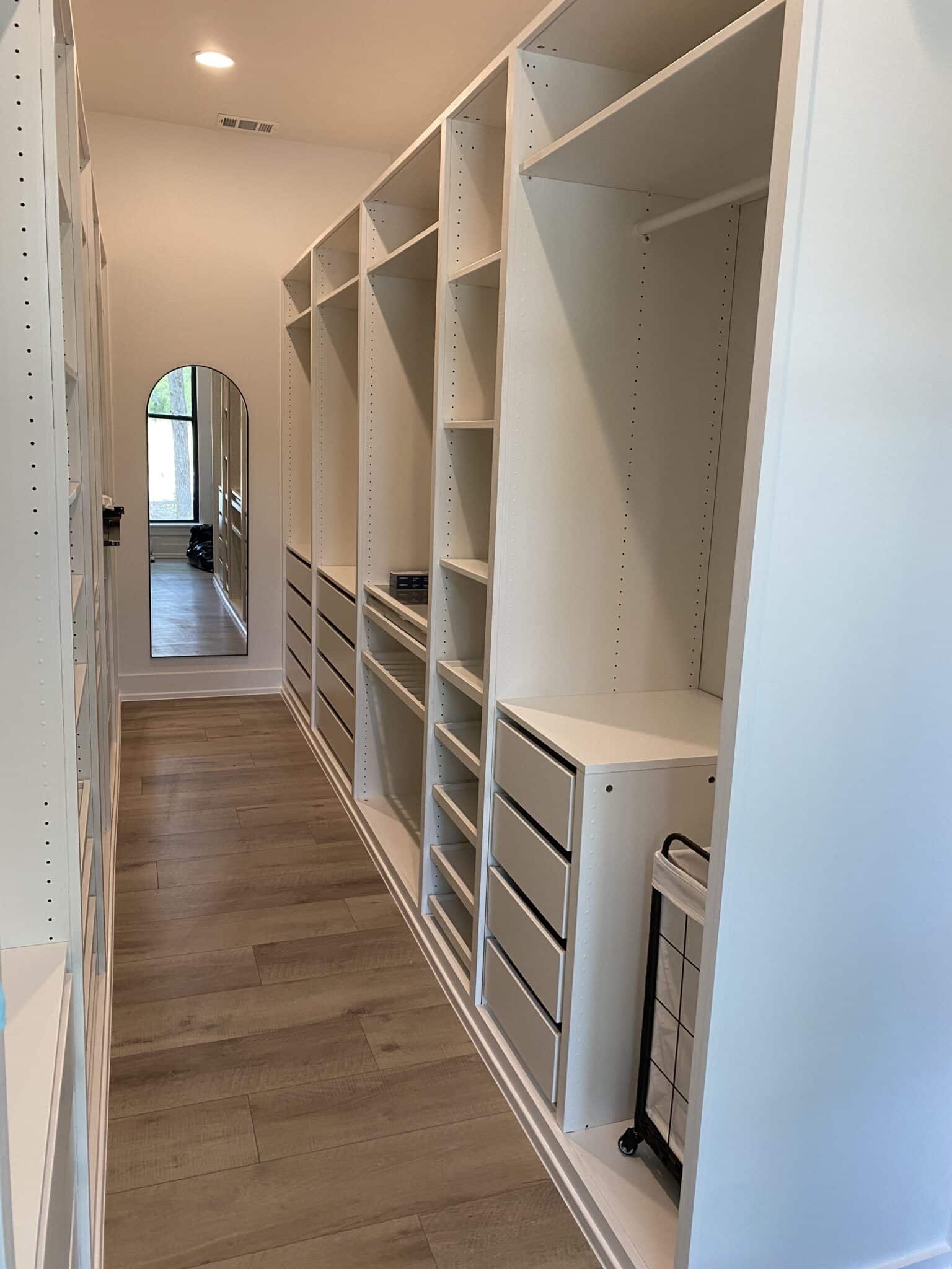 How to Build a DIY Custom Walk-In Closet on a Budget